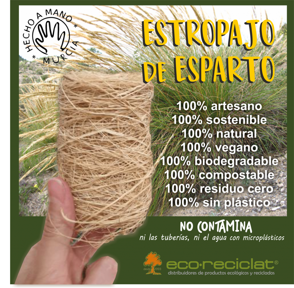 ESTROPAJO de ESPARTO tradicional - Eco·Reciclat